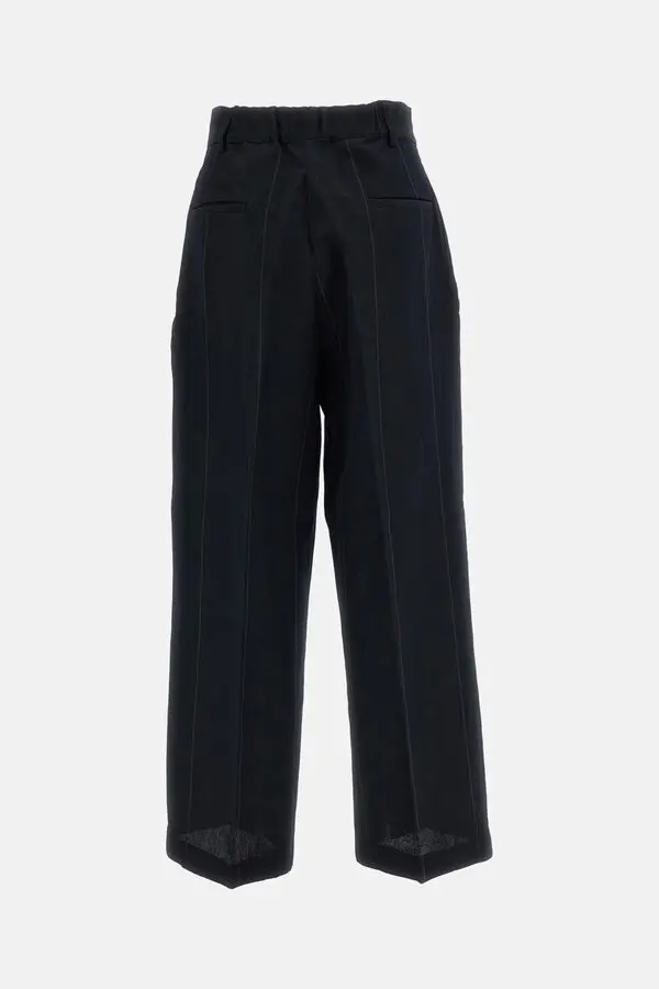 BERGFABEL Pantaloni Gessati Rebby A Gamba Larga