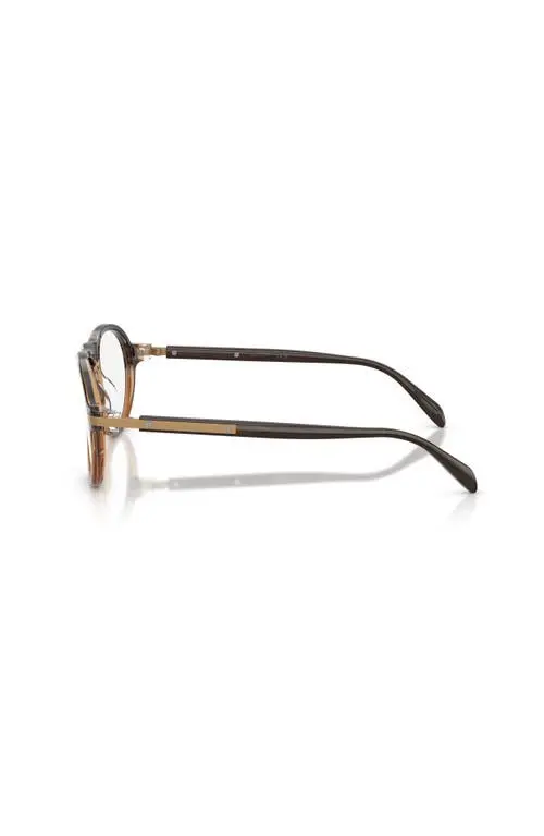 Brunello Cucinelli 56mm Pilot Optical Glasses
