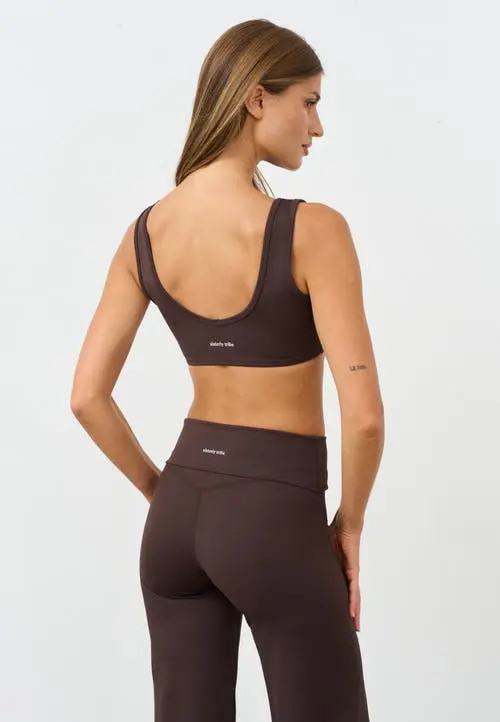 SISTERLY TRIBE Softsculpt Straight Leg - Espresso