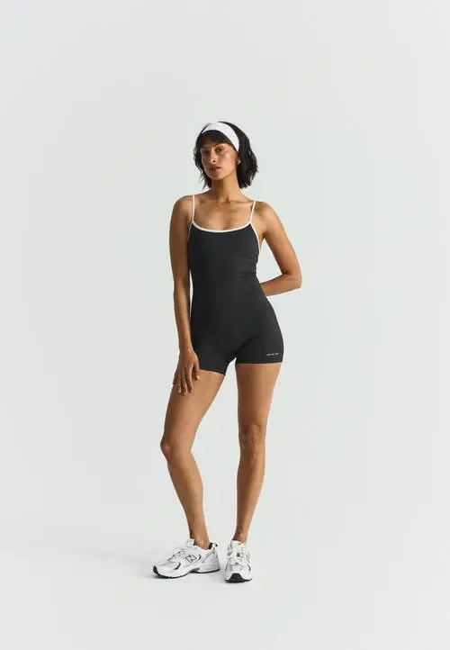 SISTERLY TRIBE Softsculpt Romper - Black