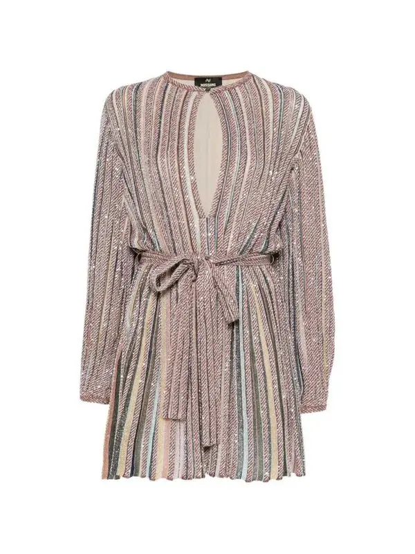 Missoni Striped Sequin Mini Dress - Multi