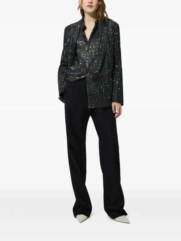 Missoni Striped Sequin Bomber Jacket