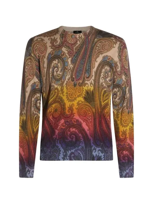 Etro Paisley Print Sweater - Multi