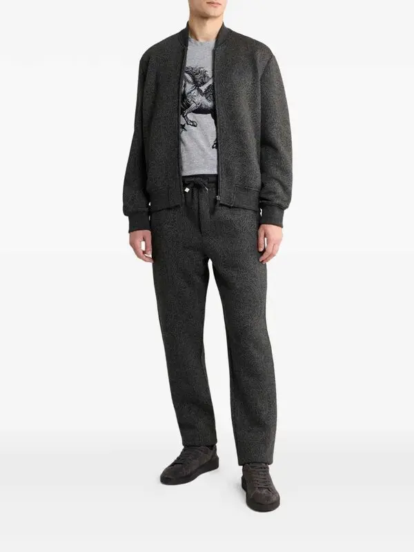 Etro Arnica Jacquard Jogging Pants - Grey