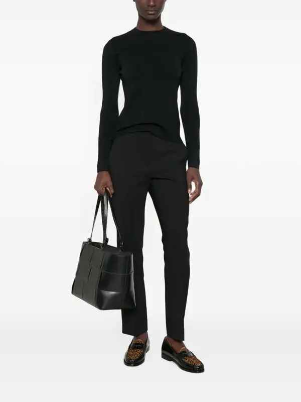 Max Mara Tailored Trousers With Buckle Detail