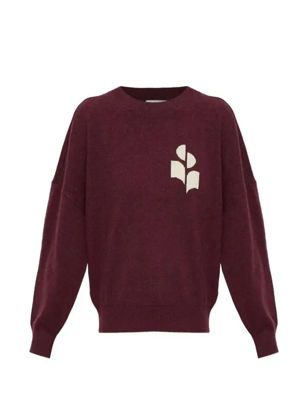 MARANT ETOILE Marisans Intarsia-knit Sweater