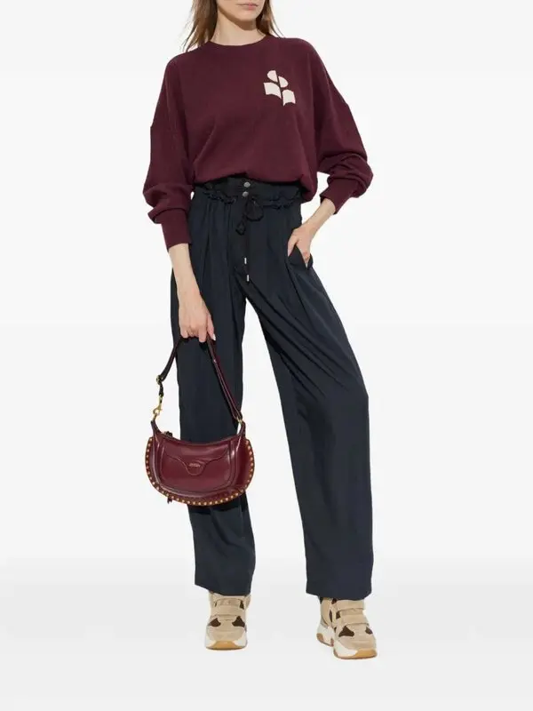 MARANT ETOILE Marisans Intarsia-knit Sweater