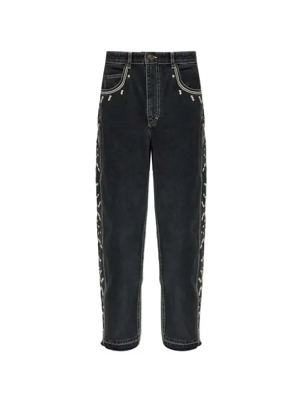MARANT Jorian Embroidered Jeans