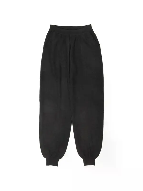 Frenckenberger Cashmere Track Pants - Black