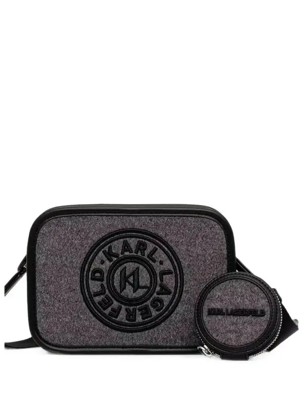 Karl Lagerfeld Logo-patch Belt Bag - Grey