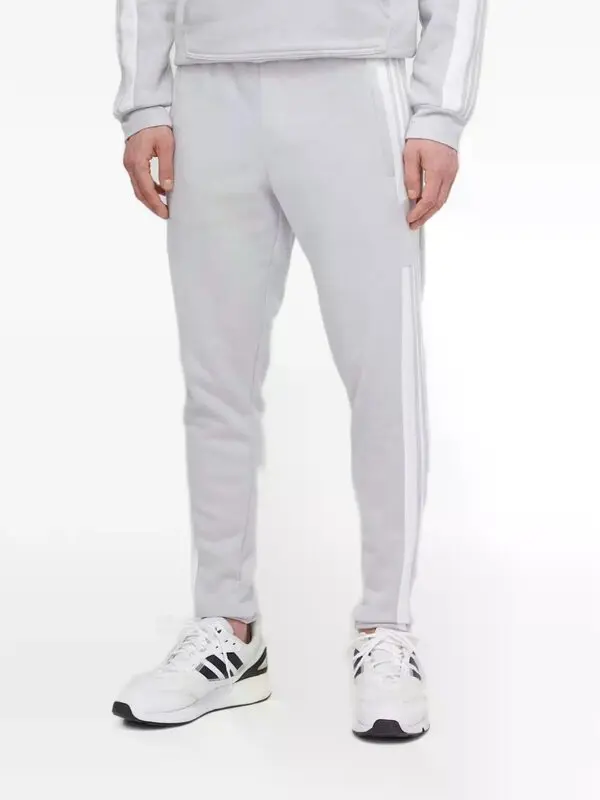 Adidas Stripe-detail Track Pants - Grey