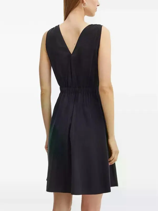MORGAN Belted Wrap-style Mini Dress