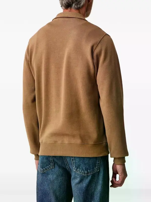 Lacoste Quarter-zip Logo-patch Sweater