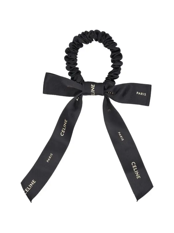Celine Small Bow Scrunchie - Multicolor