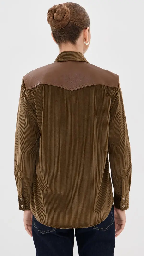 TWP Cowboy Take Me Away Corduroy Shirt