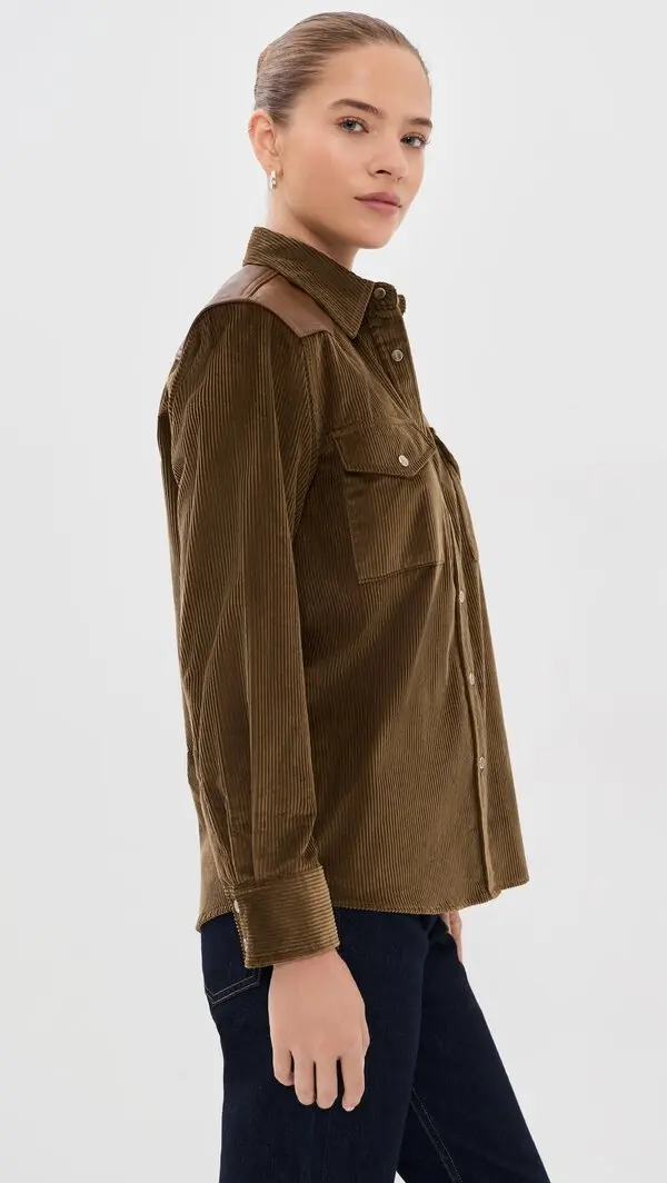 TWP Cowboy Take Me Away Corduroy Shirt
