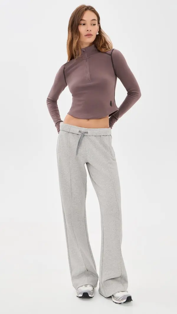 Free People Retro Rider Quarter Zip