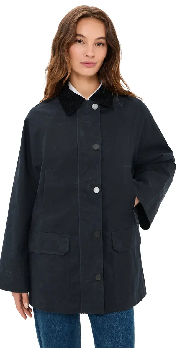 ALEX MILL Chiltern Street Jacket In Waxed Cotton