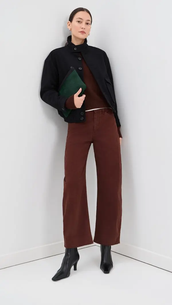 NILI LOTAN Belleville Wool Bomber Jacket