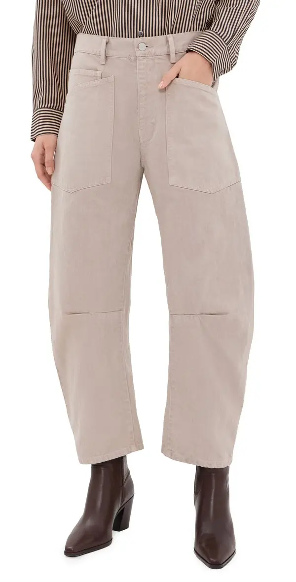 NILI LOTAN Shon Barrel Jeans