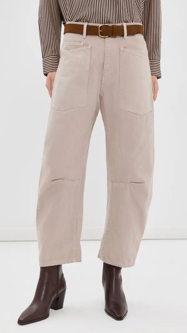 NILI LOTAN Shon Barrel Jeans