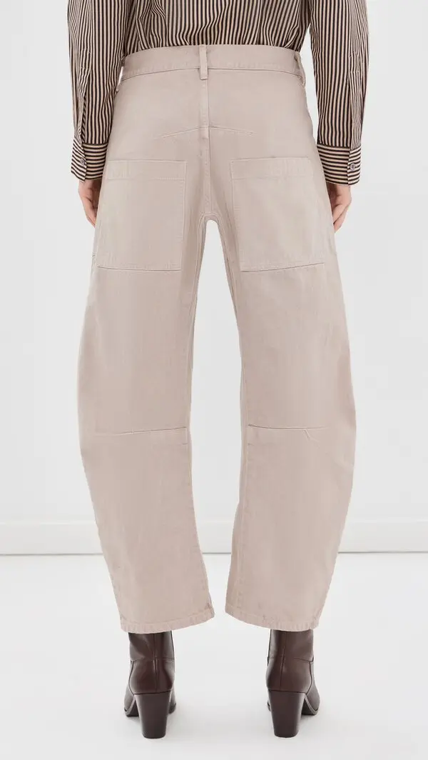 NILI LOTAN Shon Barrel Jeans