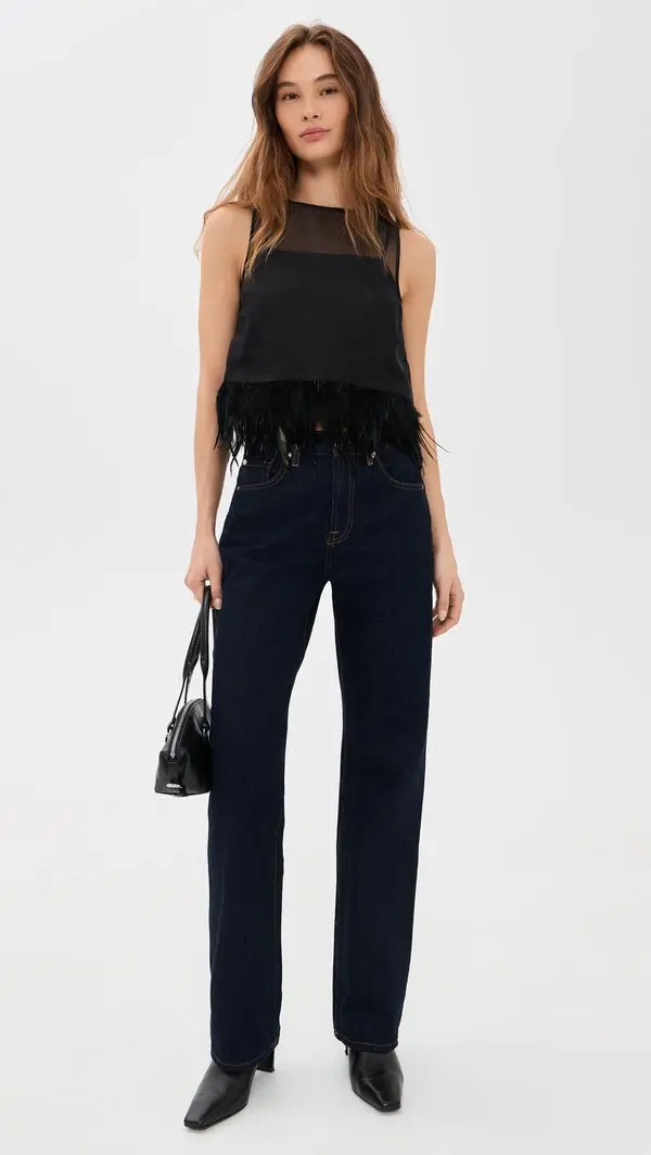 Staud Avi Silk Top