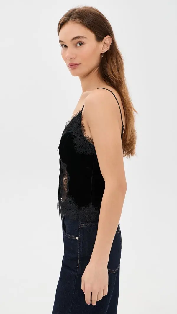 L'Agence Kimber Lace Insert Cami