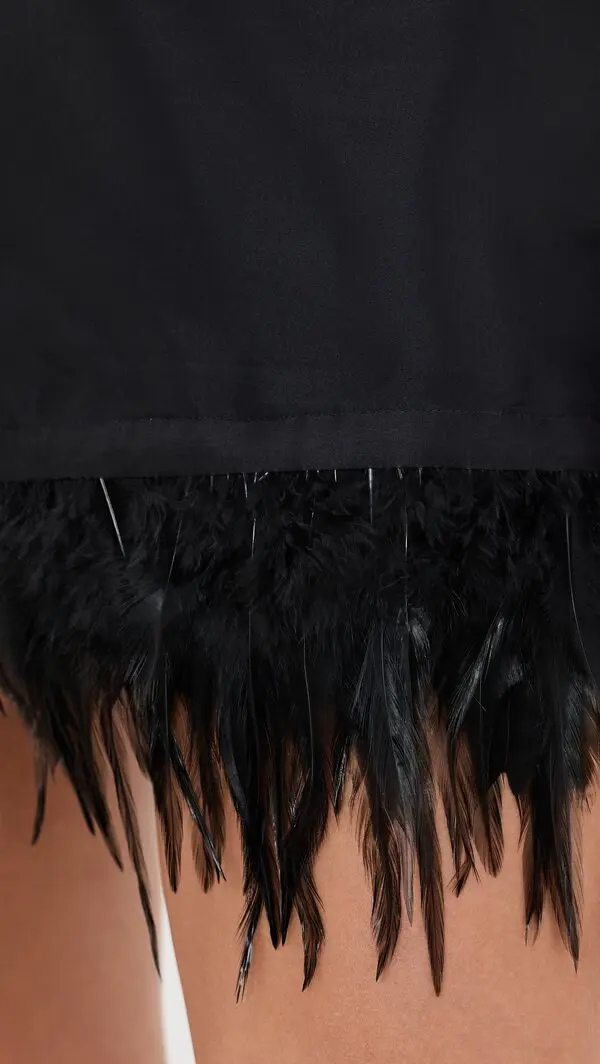 Staud Albee Silk Mini Dress