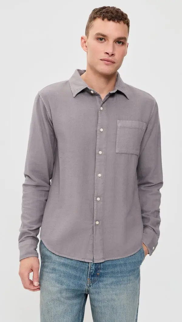ALEX CRANE Herringbone Flannel Shirt