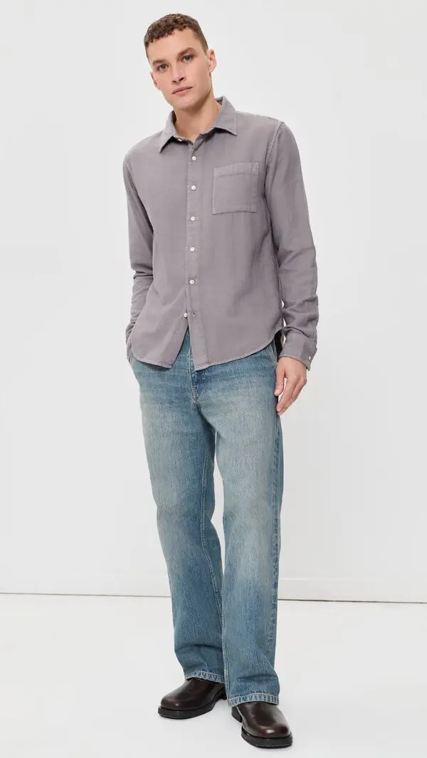 ALEX CRANE Herringbone Flannel Shirt