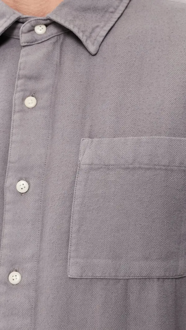 ALEX CRANE Herringbone Flannel Shirt
