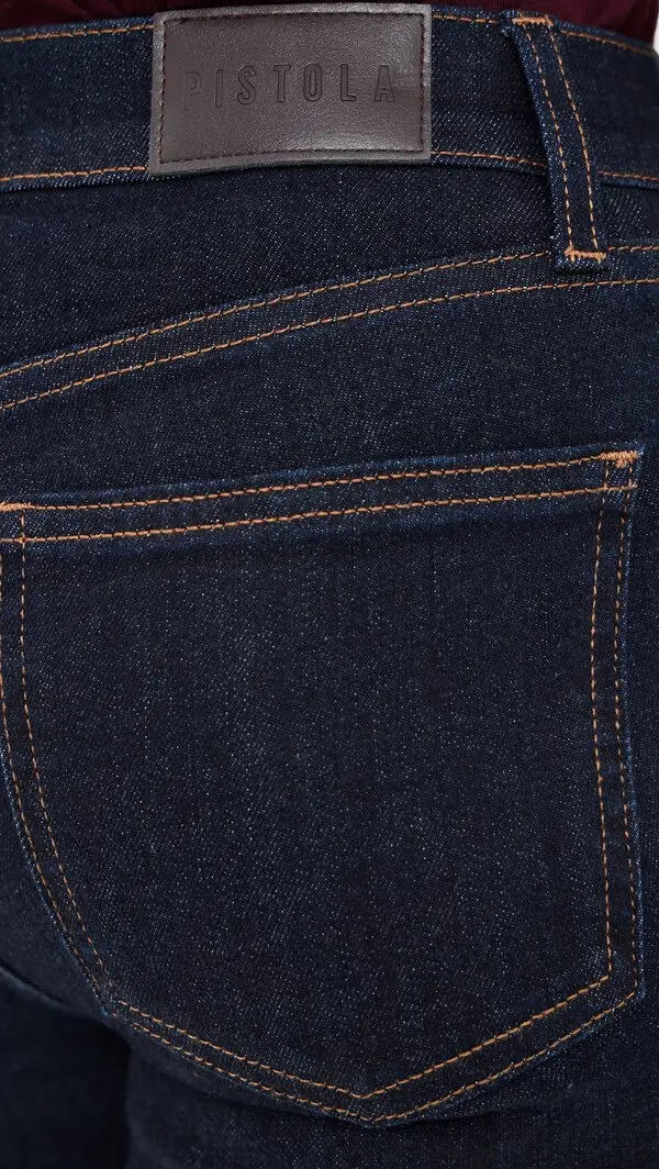 PISTOLA Kinsley Petite Mid Rise Ultra Flare Jeans