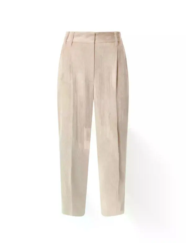 Brunello Cucinelli Pleated Corduroy Trousers