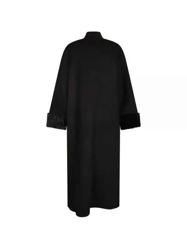 PHILIPPA 1970 Harriet Faux-fur Trim Coat