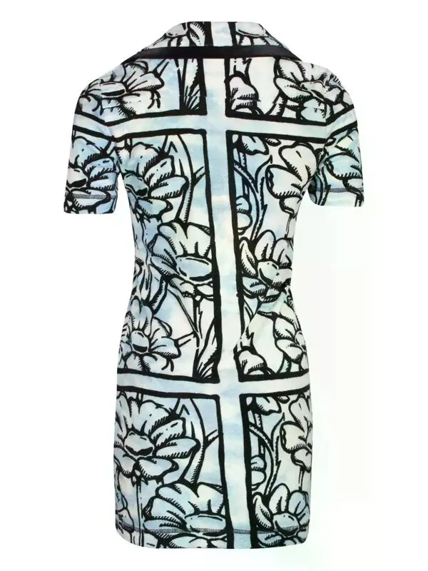 Fendi X Joshua Vides Edition Printed Mini Dress