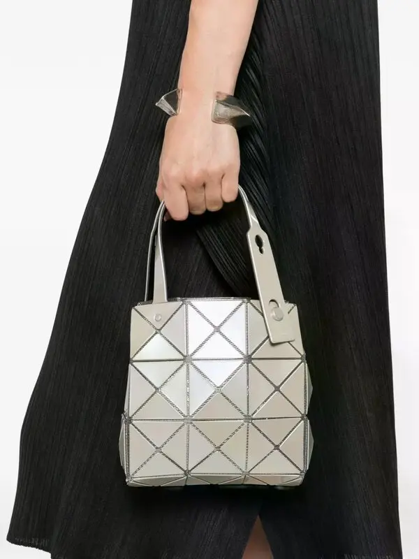 Issey Miyake Lucent Geometric Tote Bag - Grey