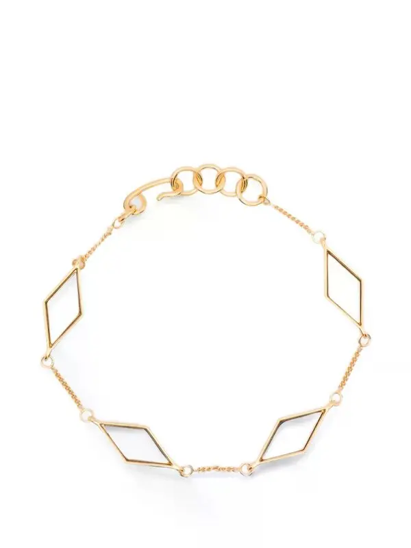 JIL SANDER Rhombus-charm Bracelet