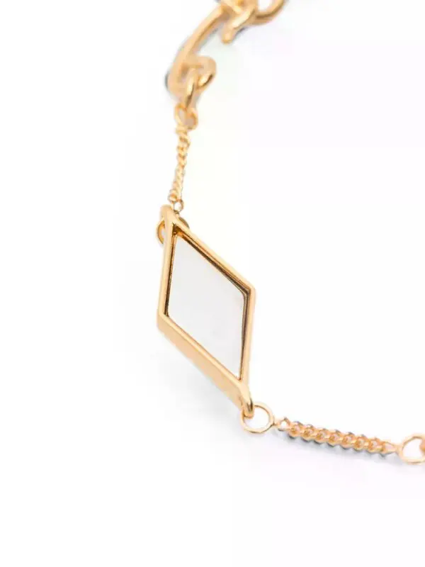 JIL SANDER Rhombus-charm Bracelet