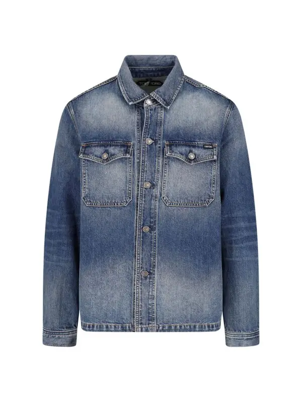 TOM FORD Denim Button Jacket