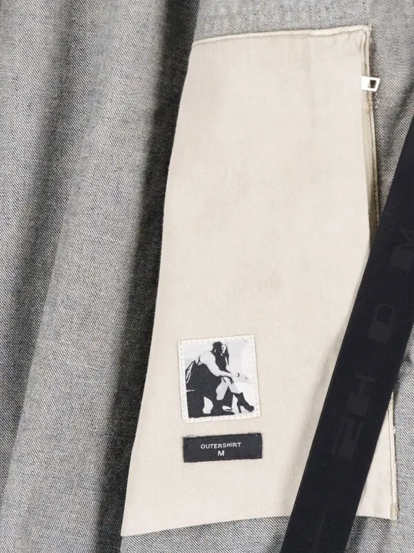 Rick Owens Shirt With "jumbo" Buttons