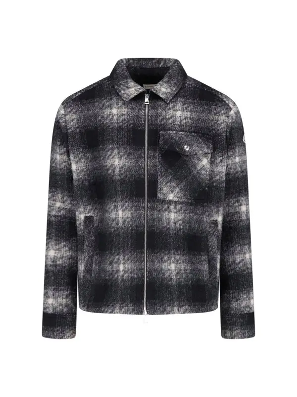 Moncler Check Jacket "archivio - Black
