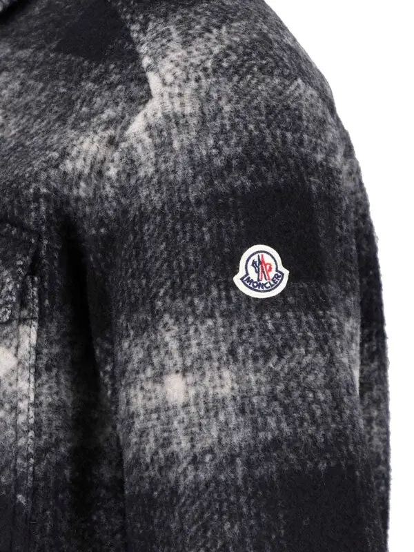 Moncler Check Jacket "archivio - Black