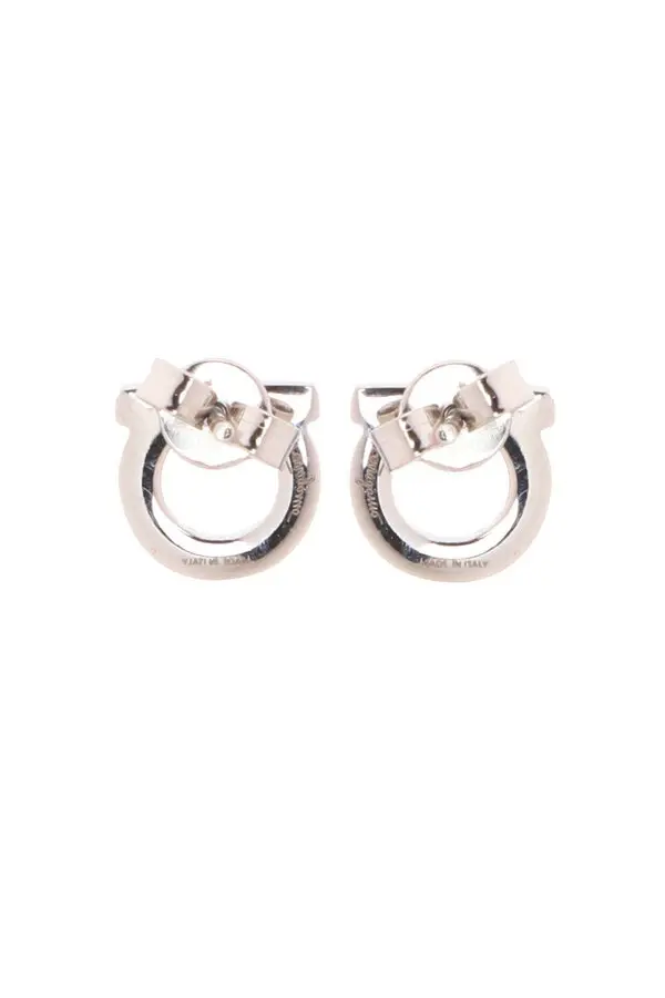 FERRAGAMO Earrings With 'gancini' Motif