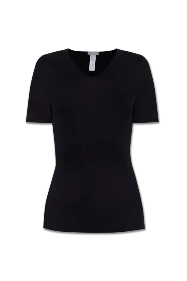 Hanro Cotton T-shirt - Black