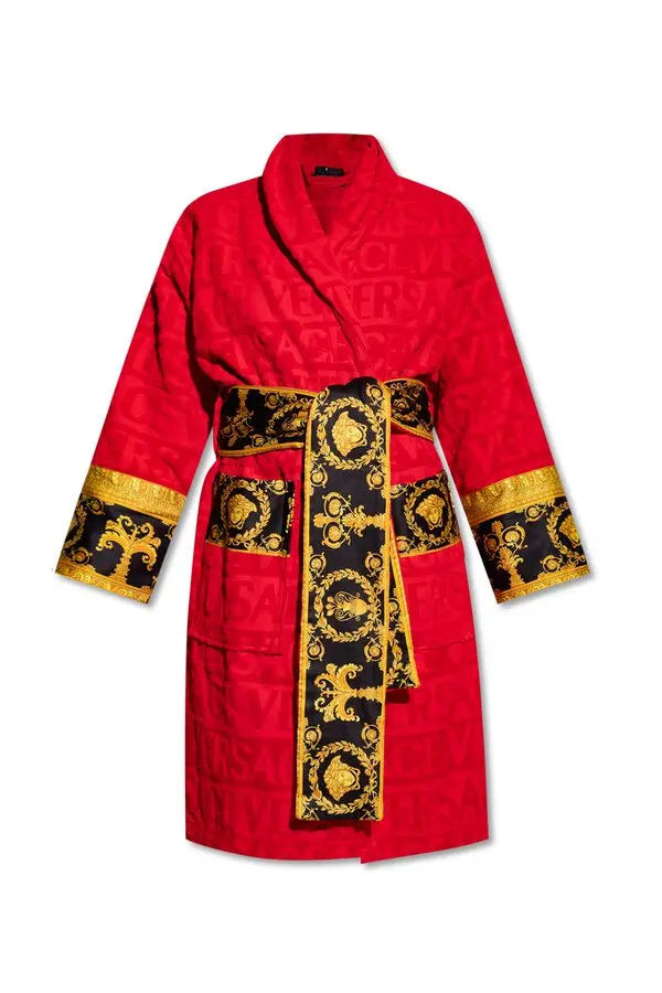 Versace Logo Bathrobe