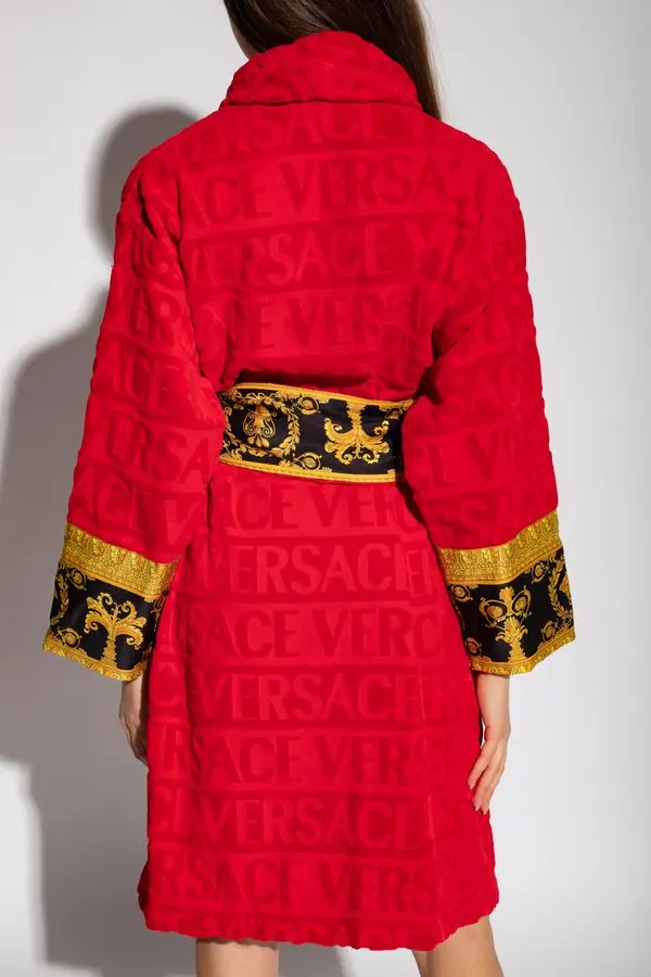 Versace Logo Bathrobe