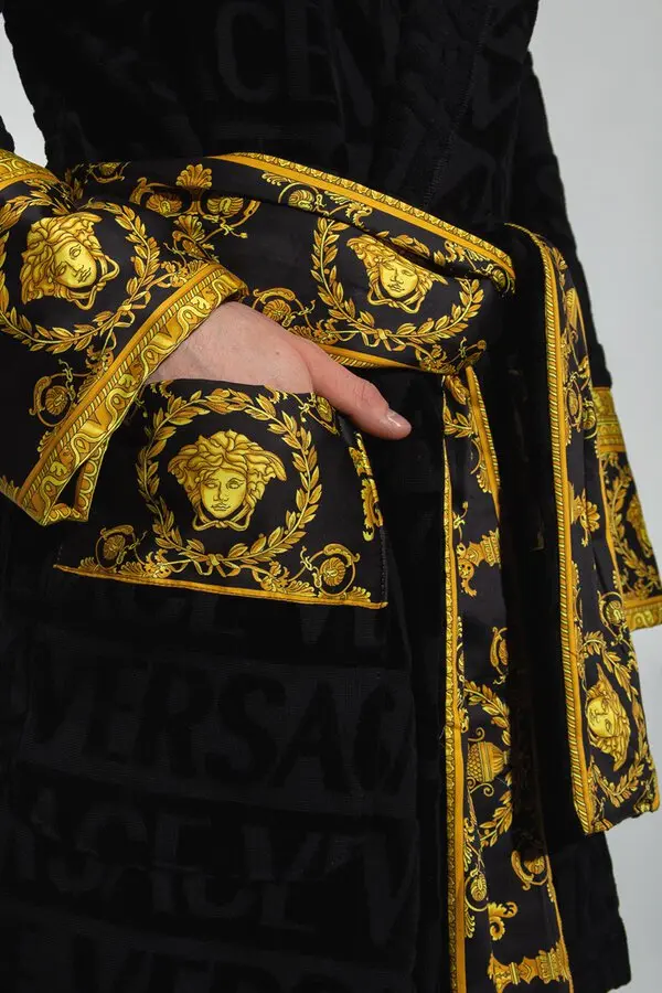 Versace Patterned Bathrobe