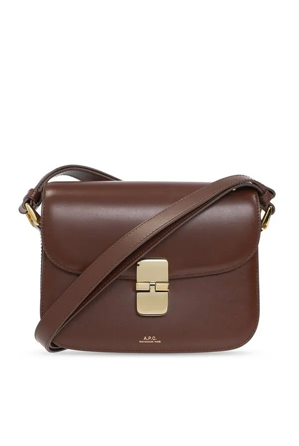 A.p.c. Grace Small’ Shoulder Bag - Brown