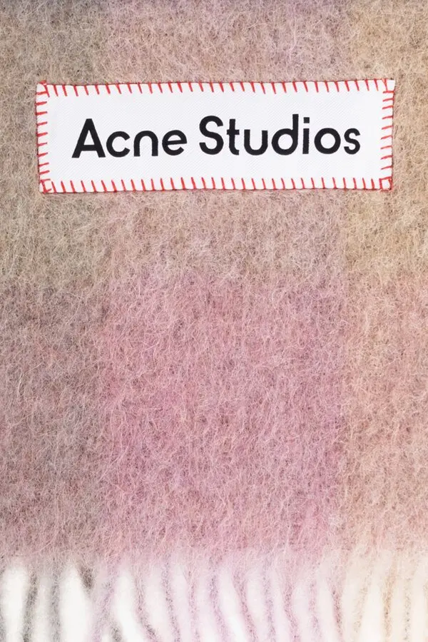Acne Studios Checkered Scarf